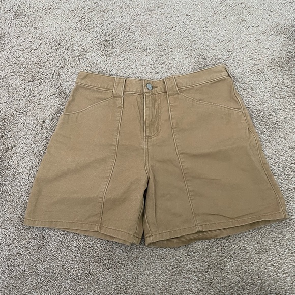 Patagonia | Shorts | Patagonia Tan Cargo Shorts Durable Cotton Blend ...